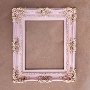 12x16 Shabby Chic Pink Picture Frame: Baroque Ornate Wall Baby Frame - Etsy