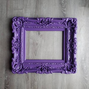 12x16 Violet Picture Frame Baroque Ornate Frames for Canvas - Etsy