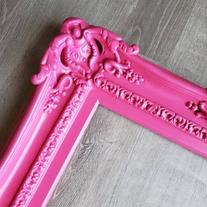 16x20 Diva Pink Ornate Picture Frame, Wall Baroque Frame for Art ...