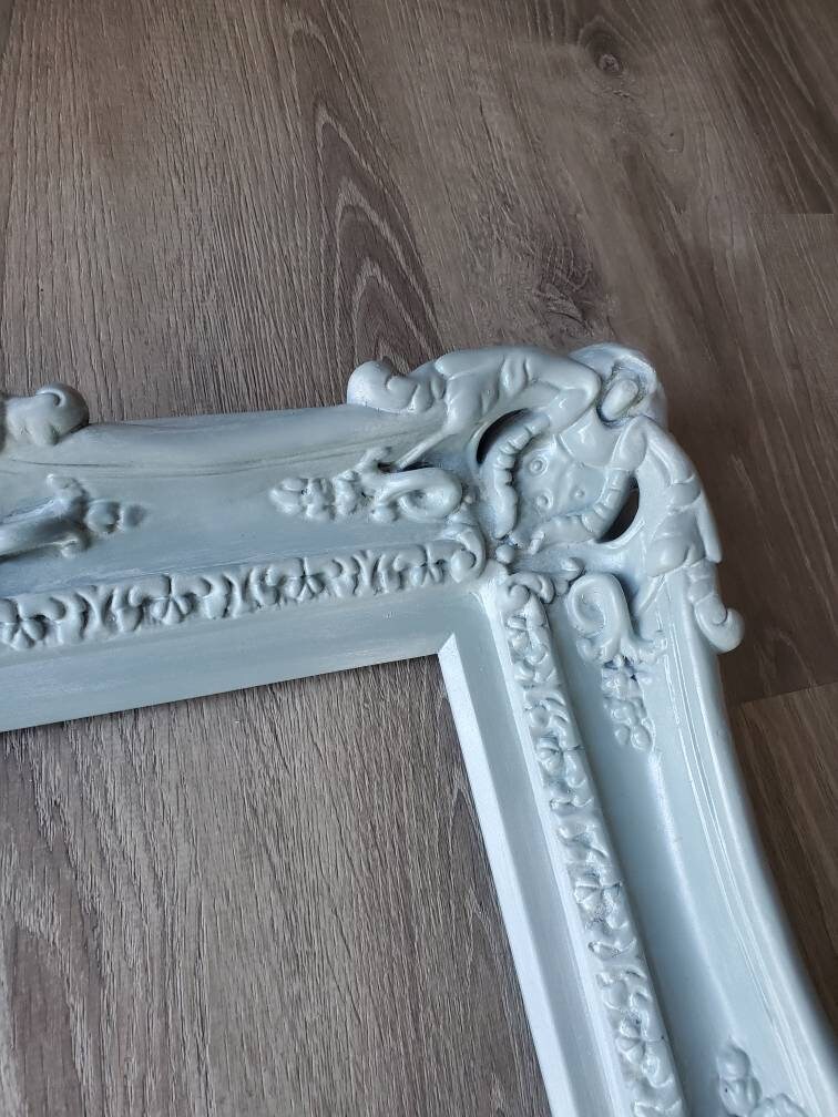 16x20 Cottage Chic Gray Frames Baroque Frame for Canvas | Etsy