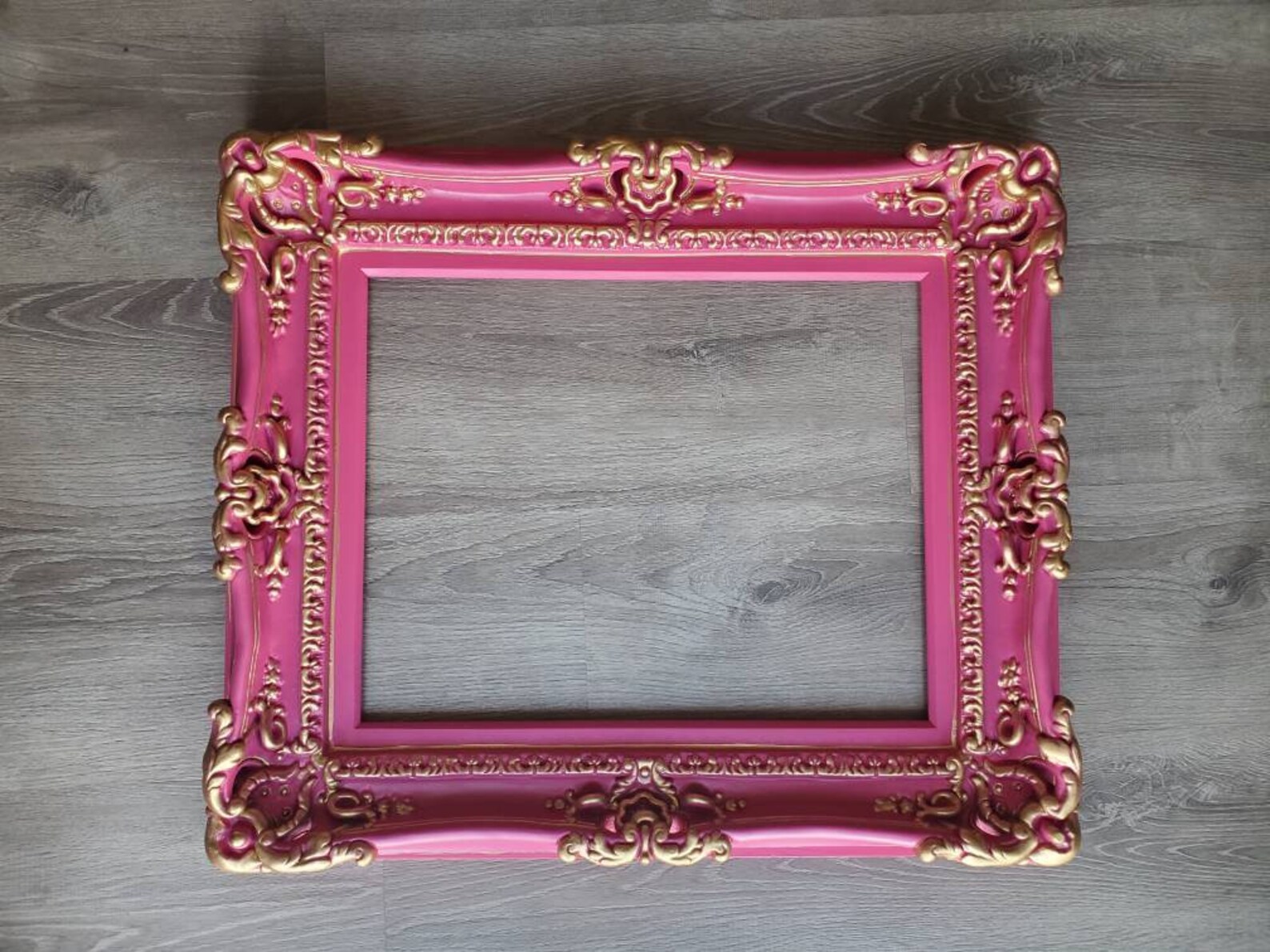 20x24 Hot Pink Picture Frame Wall Photography Baroque Frame - Etsy