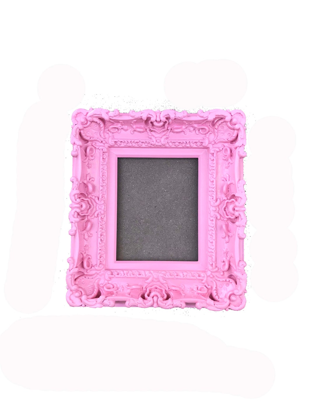 8.5x11 Pink Frame, Baroque Picture Frame, Art Frame, Wall Shabby Chic ...