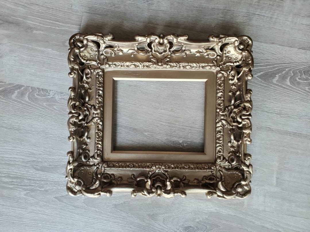 8x10 Bronze Frame, Baroque Frame, Picture Frame, Art Frame, Victorian ...