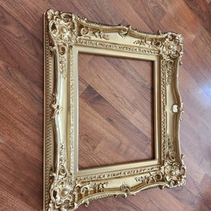 Handmade Gold Baroque Frame 20x24: Ornate Wall Decor - Etsy
