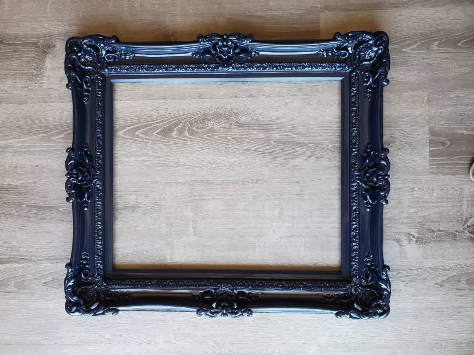 20x24 Midnight Blue Baroque Picture Frame Frame for Art Paint | Etsy
