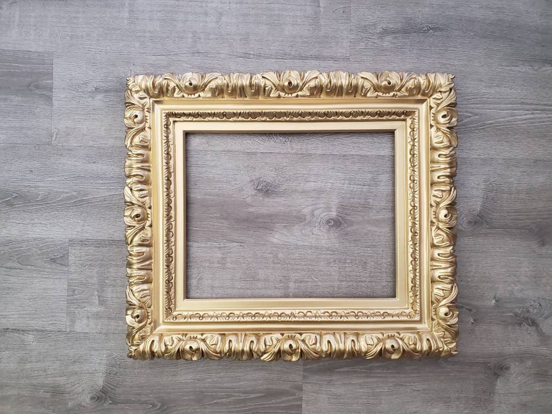 20x24 Gold Frame, Ornate Frame, Wall Baroque Frame, Photography ...