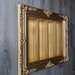 20x24 Ornate Wall Gold Frame Display With Shelves, Kitchen Spice Rack ...