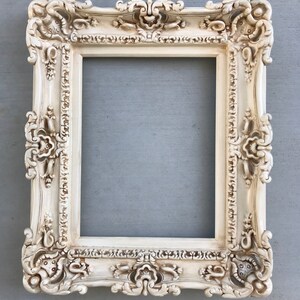 12x16 Vintage Frame, Shabby Chic Photo Frame, Decorative Baroque Style ...