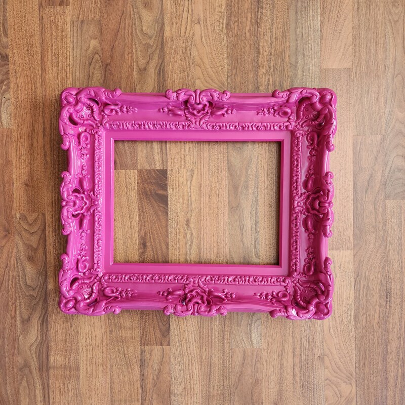 Pink Picture Frame - Etsy
