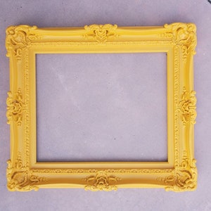 20x24 Yellow Picture Frame, Colorful Ornate Wall Kids Children's Frame ...
