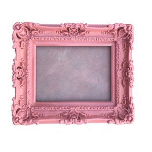 12x16 Pink Frame, Decorative Baroque Wall Picture Frame, Modern Photo ...