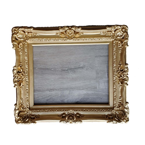 12x16 Ornate Matte Gold Frame French Style Frames Decorative - Etsy