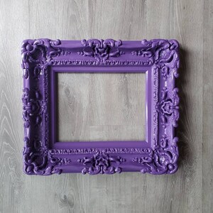 12x16 Violet Picture Frame Baroque Ornate Frames for Canvas - Etsy