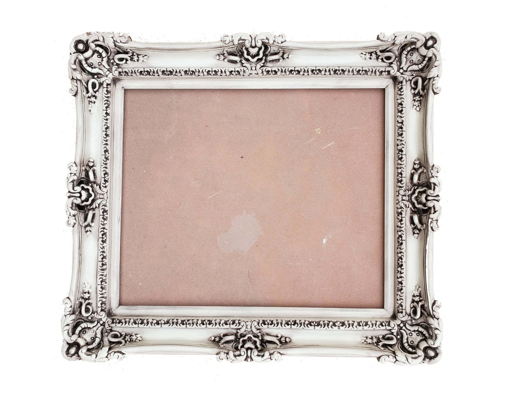 16x20 Vintage Frame, Shabby Chic Picture Frame, Cottage Chic Mirror ...