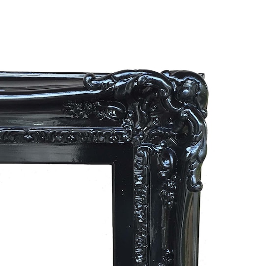 Fancy Black Picture Frame