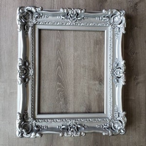 16x20 Wedding Photo Silver Frame Wall Baroque Picture Frame - Etsy