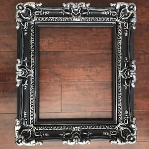 16x20 Large Black Picture Frame, Baroque Photo Frame, Gothic Ornate ...