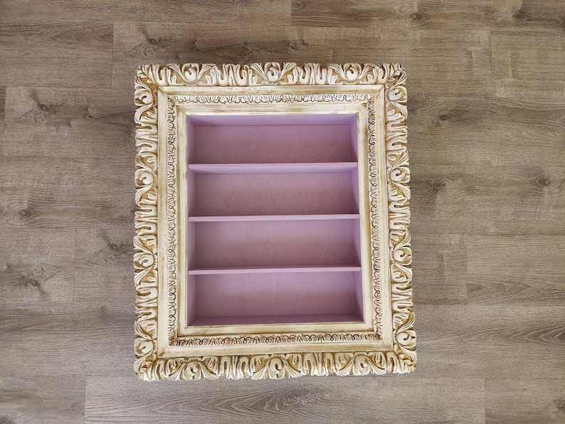 20x24 Vintage Gold Wall Shelves Display Essential Oil Rack - Etsy