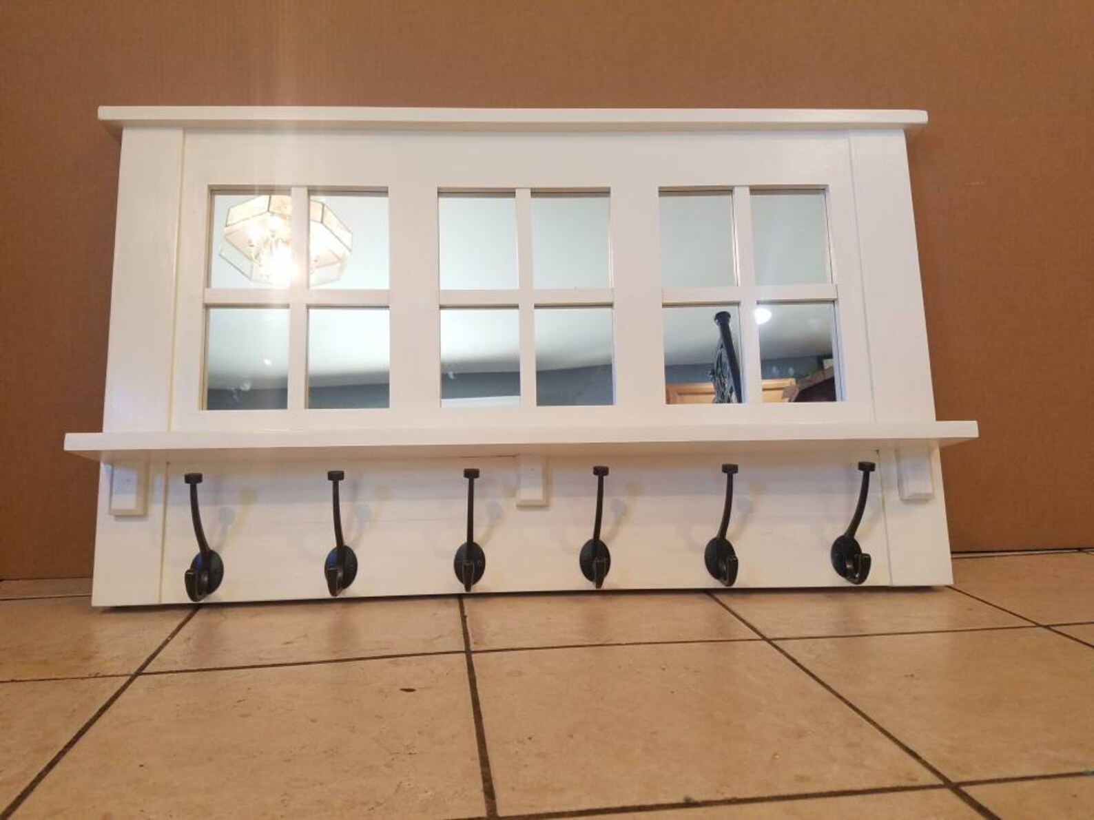 County Style Coat Rack Mirrored Coat Rack Rustic Coat Rack - Etsy