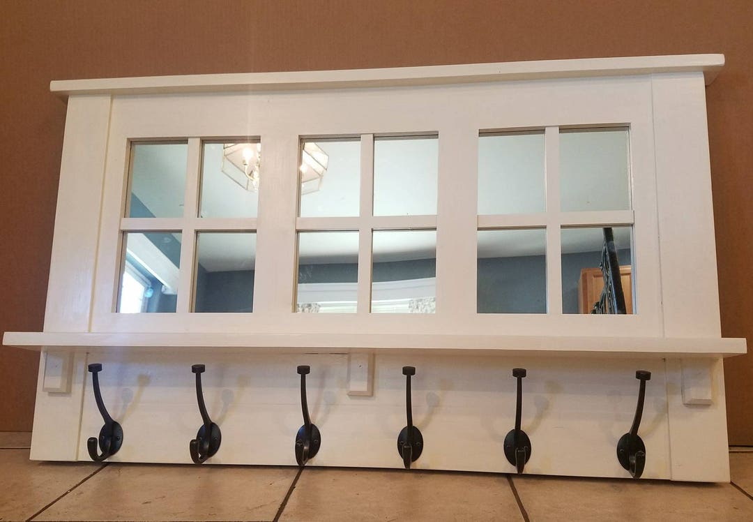 County Style Coat Rack, Mirrored Coat Rack, Rustic Coat Rack, Entry Way ...