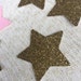 Pink and Gold Glitter Star Confetti, 50 Pieces, Twinkle Twinkle Little ...