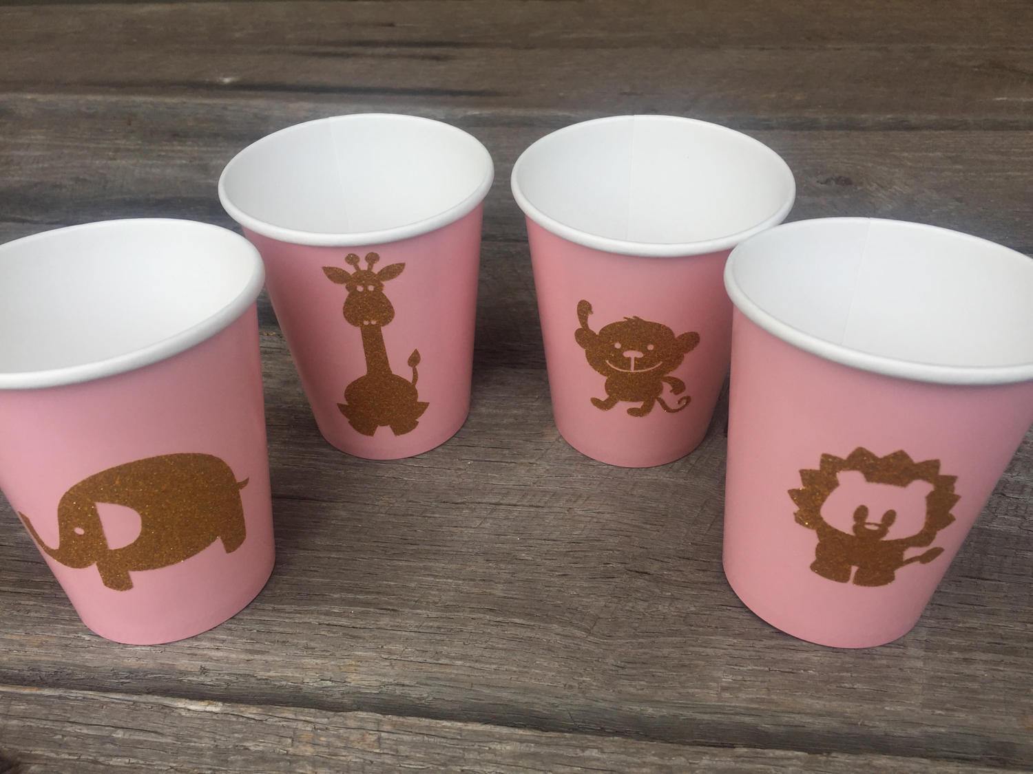 Baby Zoo Animal Party Cups Plates Napkins Jungle Baby | Etsy