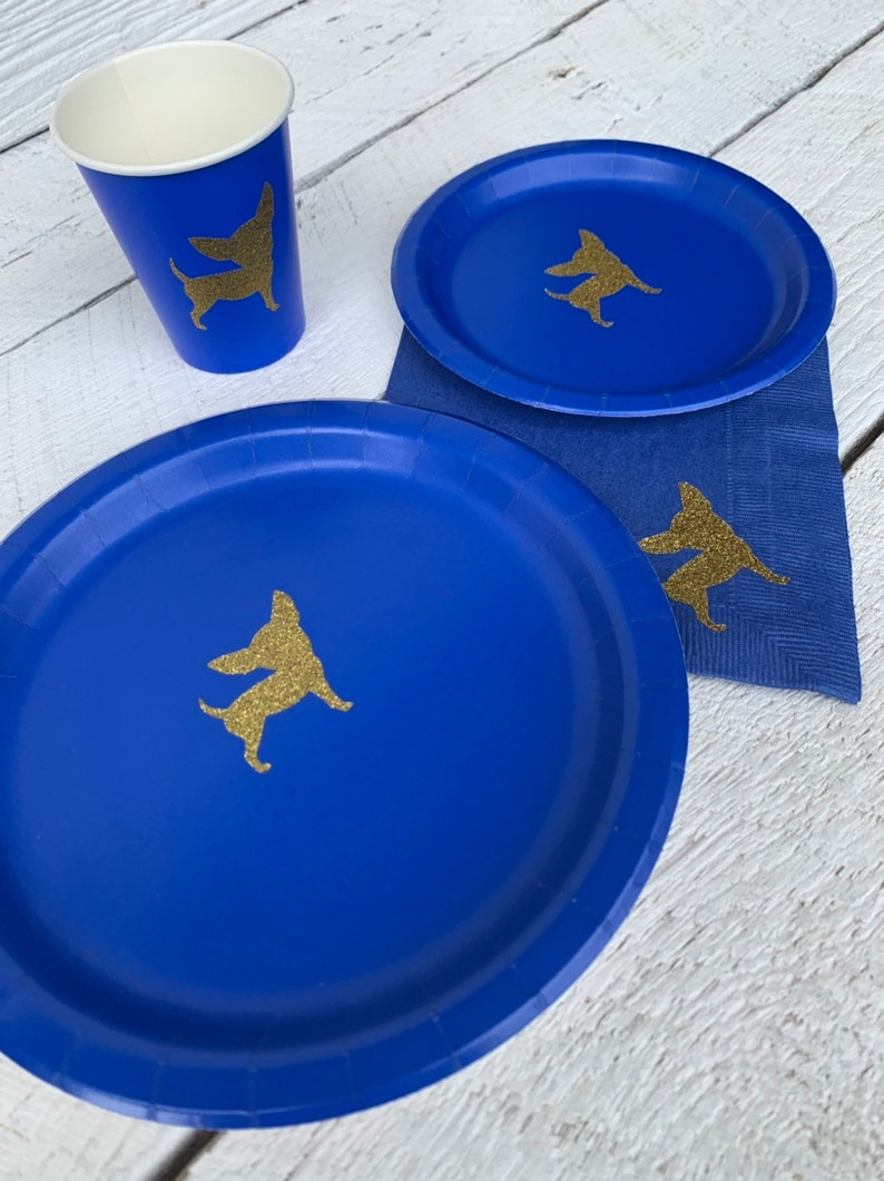 Chihuahua Cups Plates and Napkins Dog Birthday Party Dog | Etsy