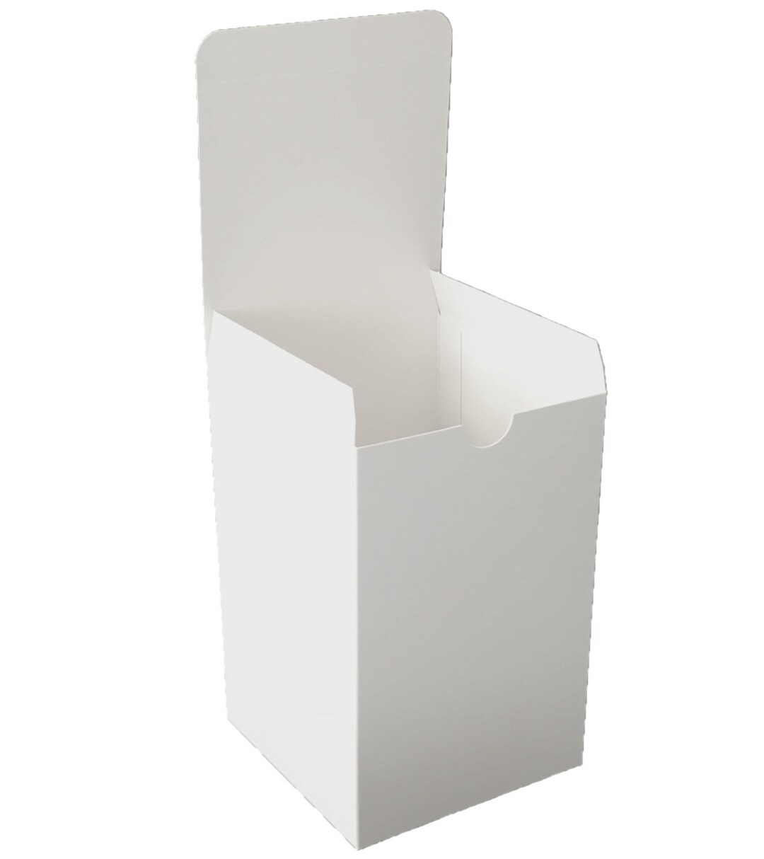 White Gloss Cookie, Candy Glass Gift Box - 4x4x6" - Etsy