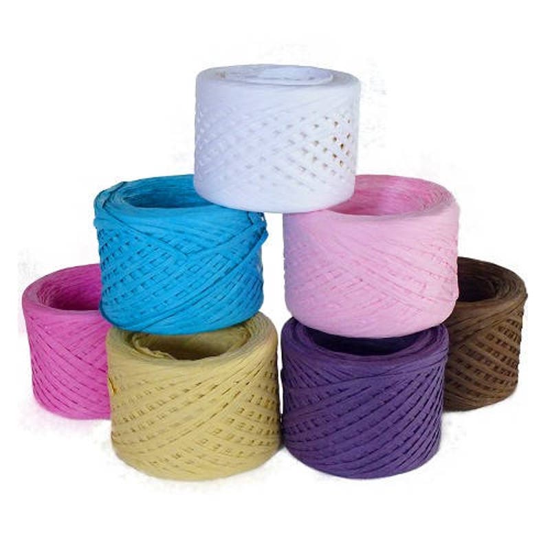 Raffia Ribbon - Etsy