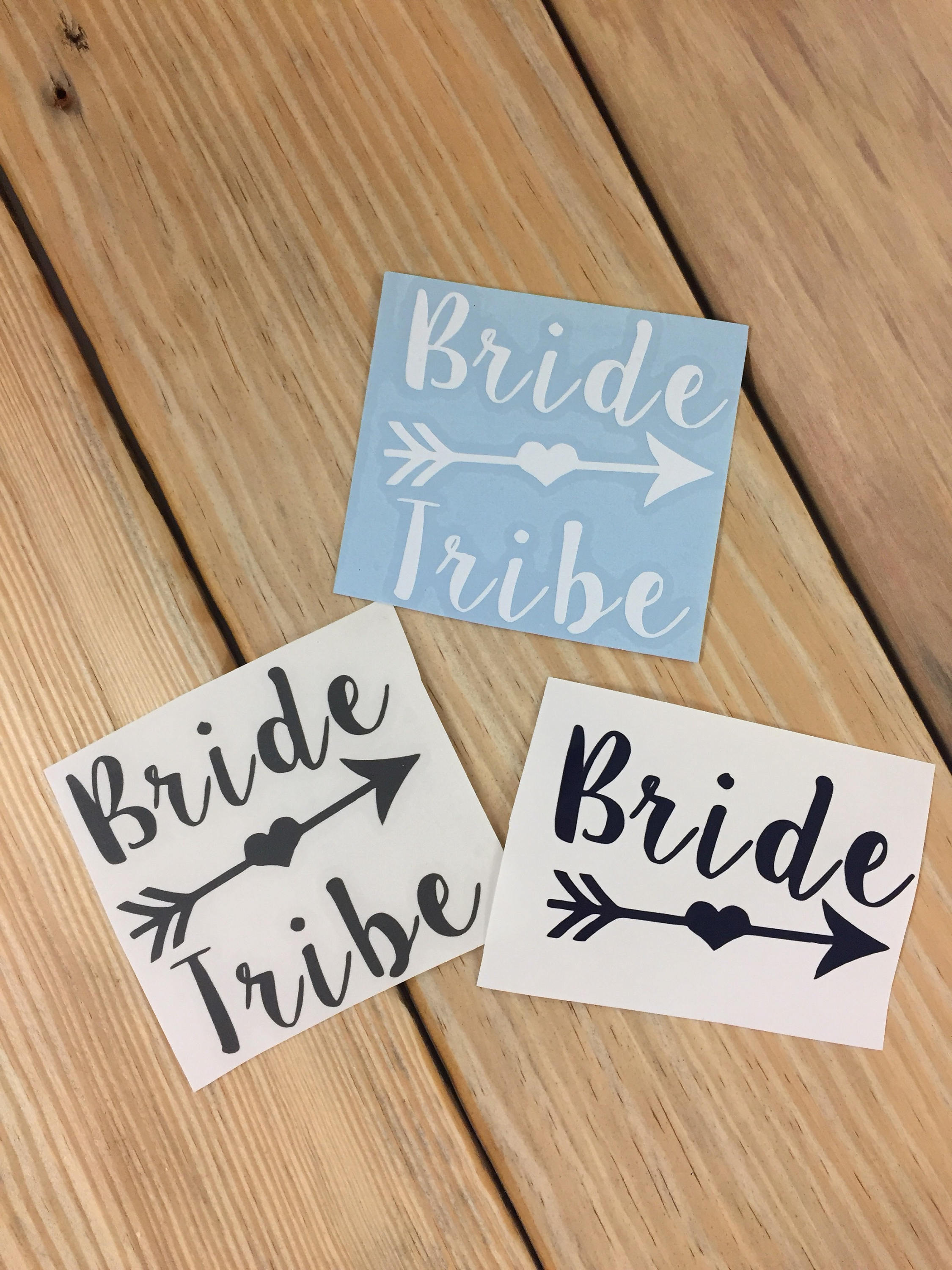 Bride Tribe | Bachelorette DECALS | wedding |OUTDOOR VINYL| Bachelorette Party | Bridal Party