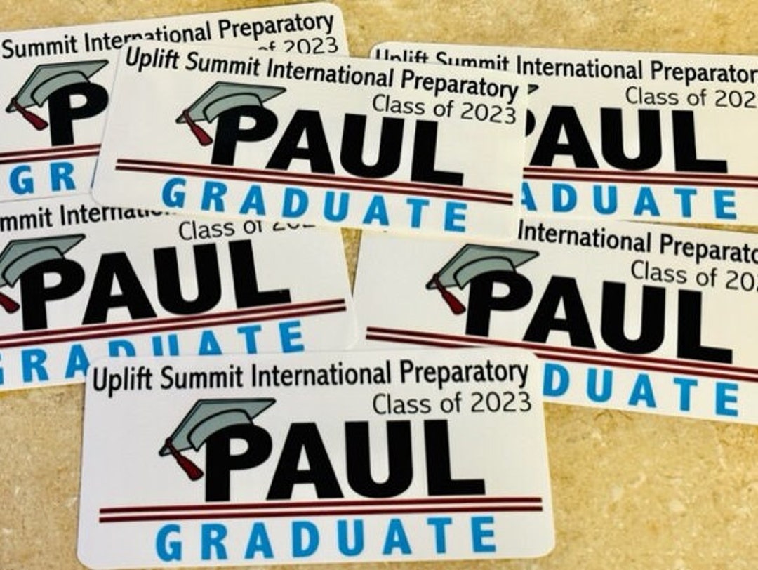 Custom Alumni Sticker, Graduation Class of 23 Sticker, Class of 2023 ...