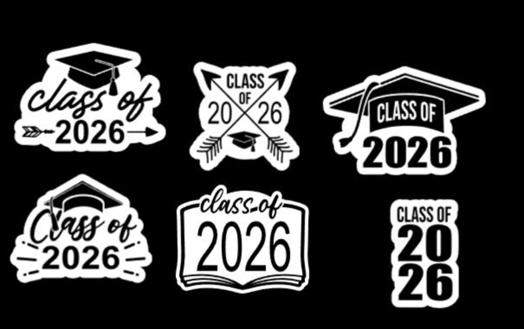 Class of 2026 Stickers |graduation Sticker | Sticker | Class of 2026 ...