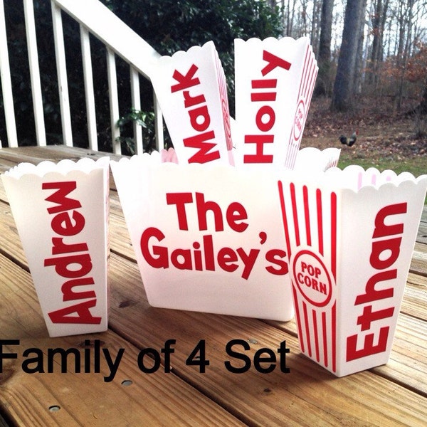 Personalized Popcorn Bucket - Etsy