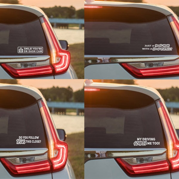 Funny Car Decal - Etsy