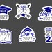 Class of 25 MINI Stickers Class of 25 Stickers graduation Sticker ...
