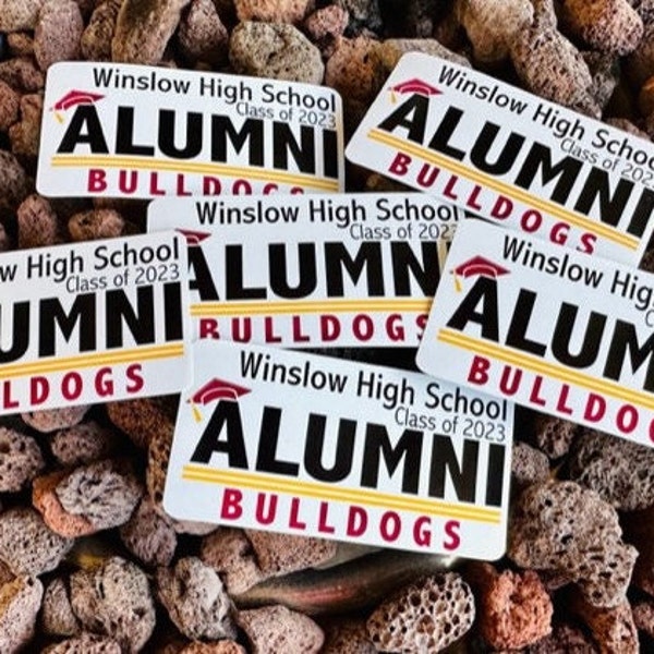 Alumni Decal - Etsy