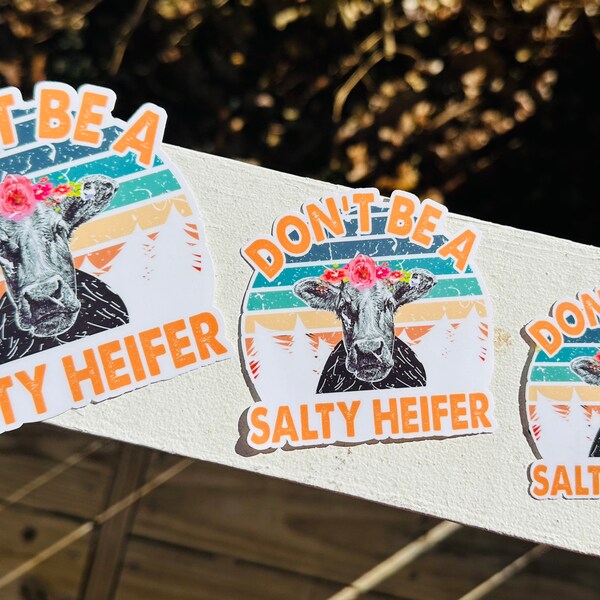 Heifer Decal - Etsy