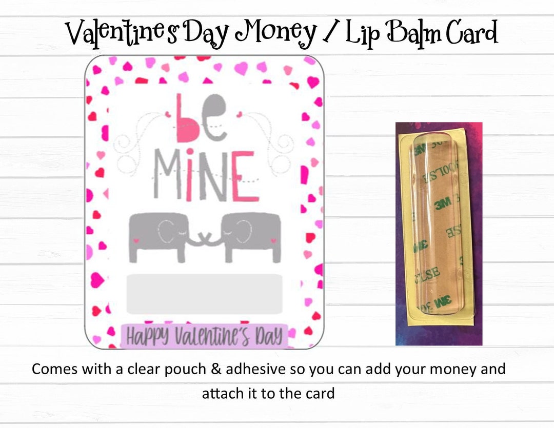 Valentine's Day Money Card, Valentine's Day Gift, Valentine's Day Card ...
