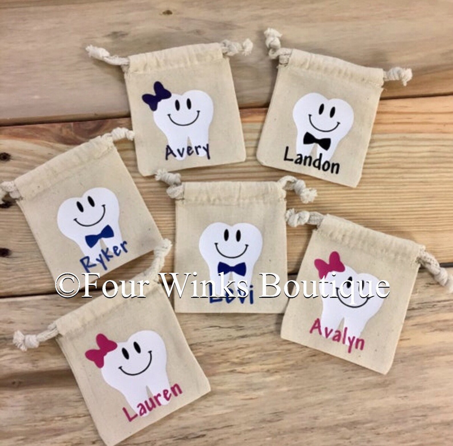 Tooth Fairy Bag Tooth Fairy Pouch Tooth Holder - Etsy