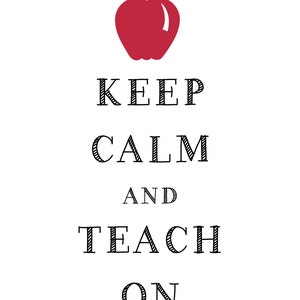 TEACHER Bundle~keep Calm and Teach on AND Great Teachers Inspire ...