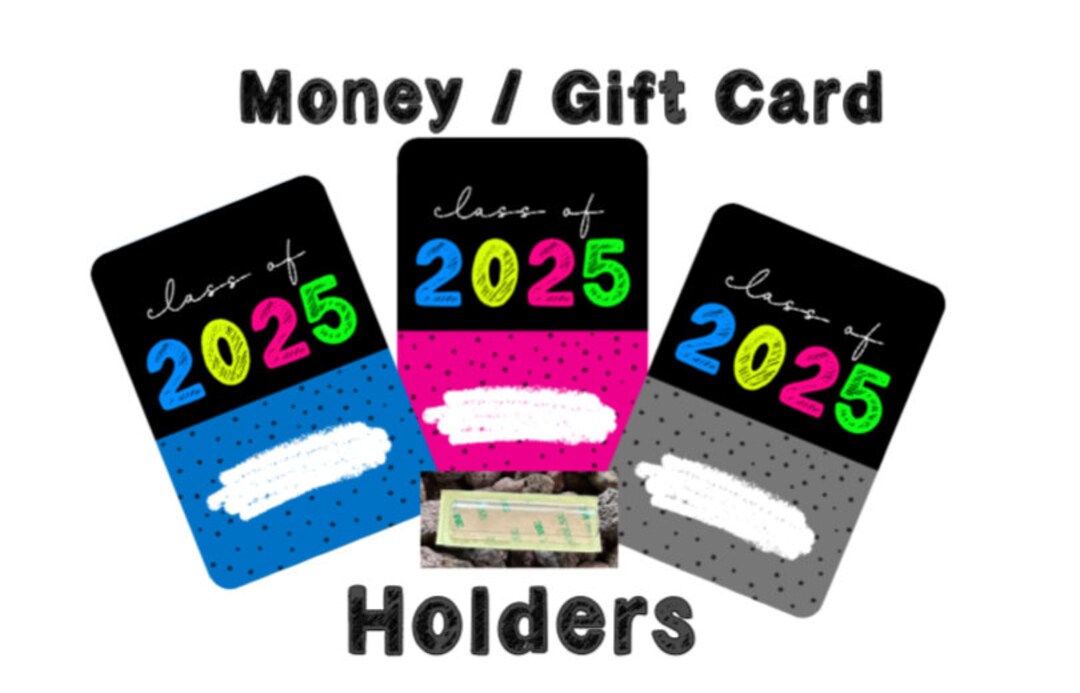Graduation Money Card, Graduation Gift, Gift for Graduate, Class of ...