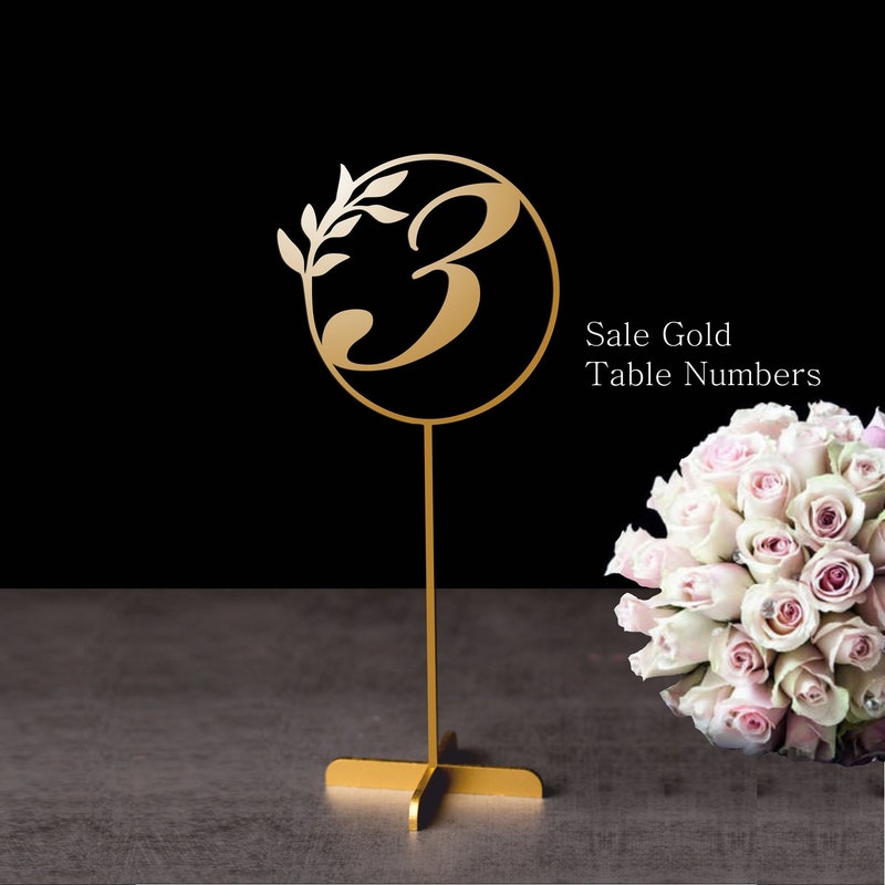 Copper Table Numbers - Etsy