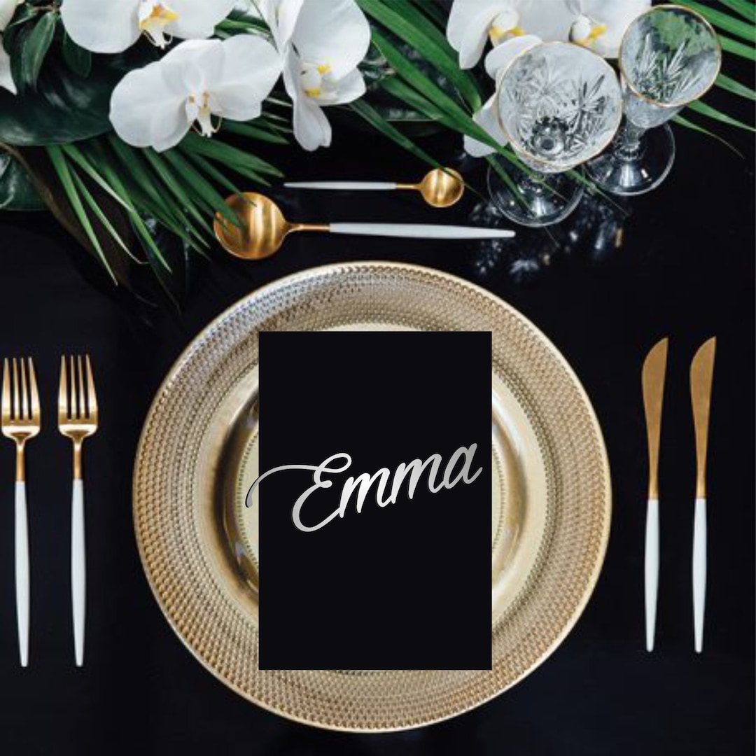 Laser Cut Wedding Place Names, Table Names, Name Place Cards, Wooden ...