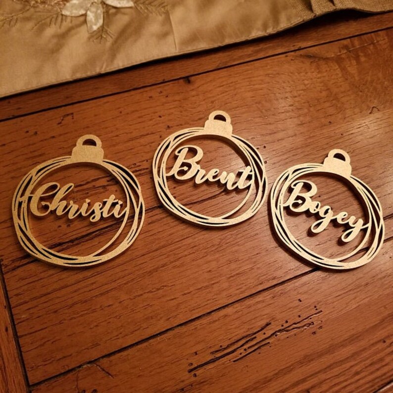 Custom CHRISTMAS Tree Baubles Christmas Tree Decor - Etsy