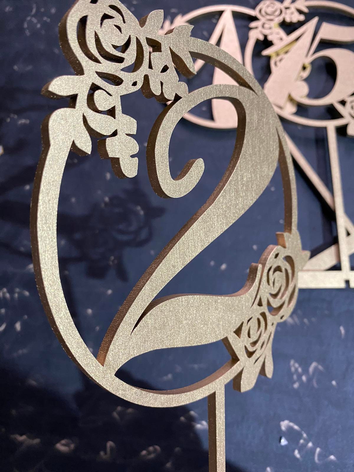 Table Numbers -wedding Table Numbers - Elegant Gold Table Numbers ...