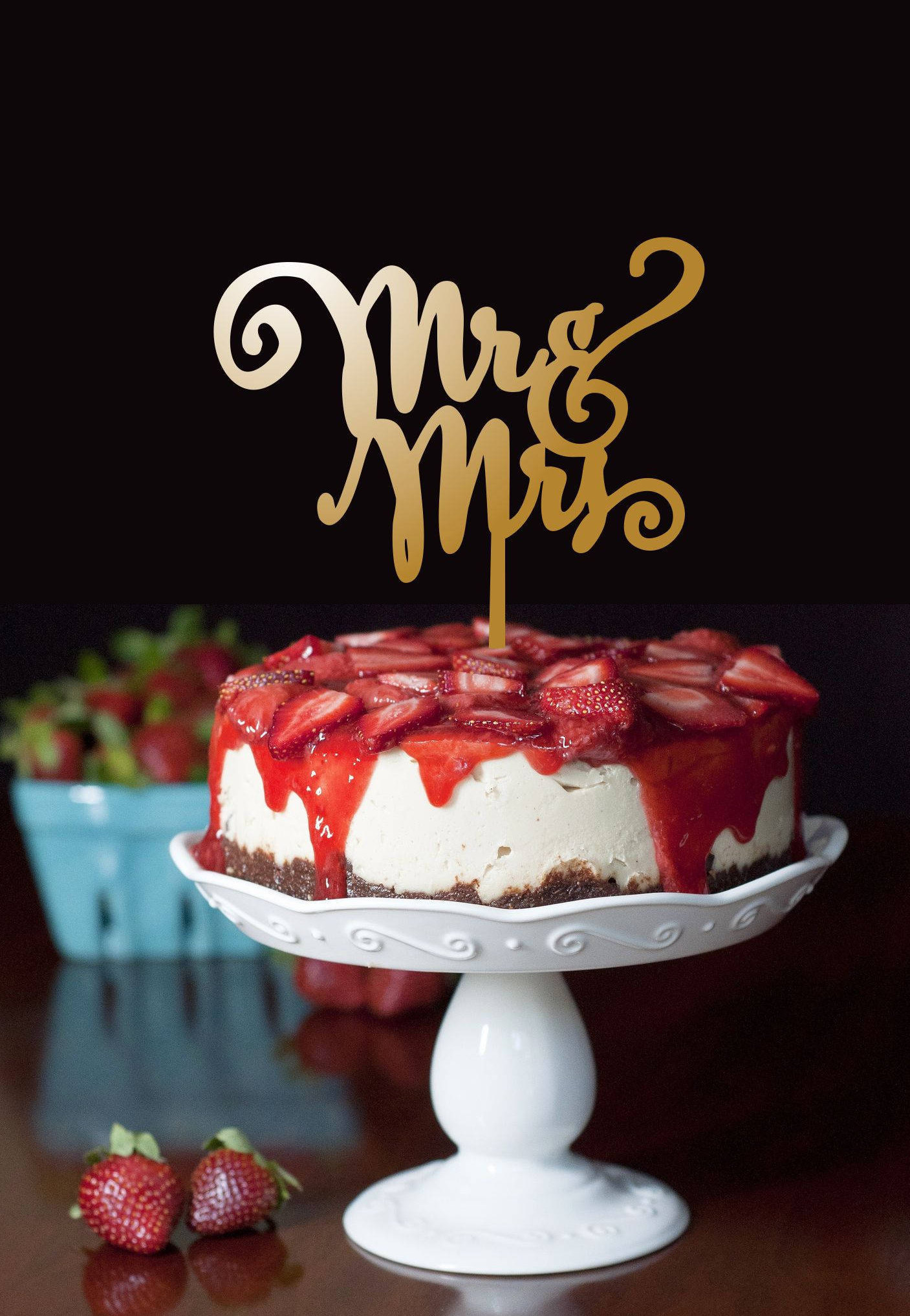 Mr Adn Mrs Cake Topper - Your Wedding Cake Topper Mr & Mrs - Custom ...