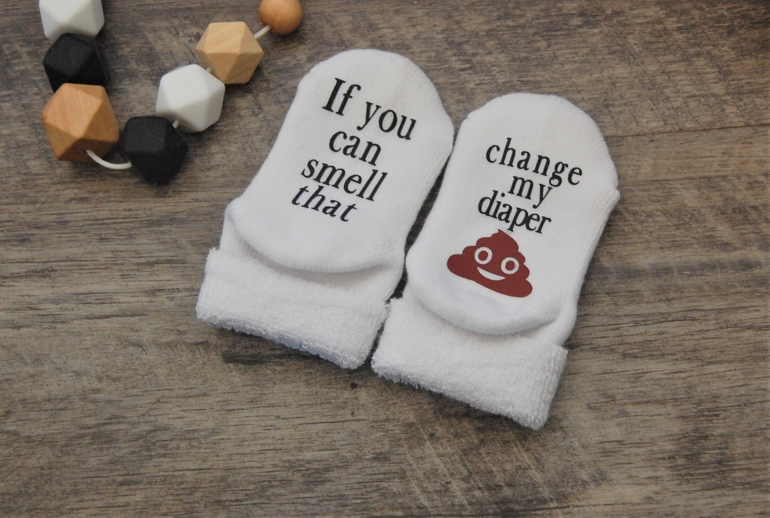 Poop Emoji Socks If You Can Read This Baby Socks Emoji - Etsy
