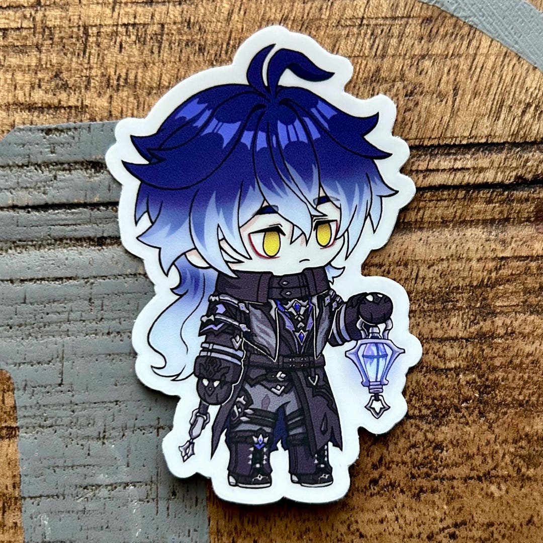 Genshin Impact | Flins Vinyl Sticker - Nod Krai - Etsy