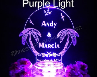 Led Wedding Cake Topper - Etsy