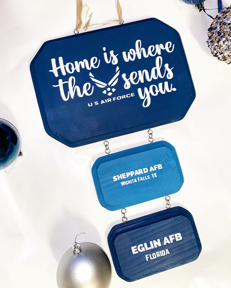 Military Duty Station Sign - Etsy